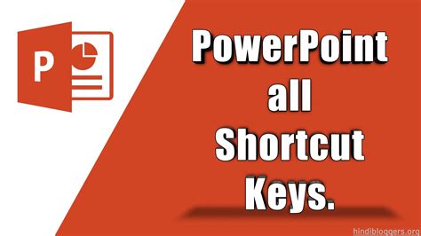 Microsoft Powerpoint All Keyboard Shortcut Keys Hindi Bloggers