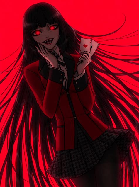 Yumeko Jabami The Winner Is Always Right By Sketchmenot On Newgrounds
