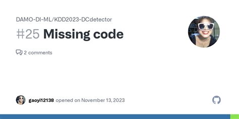 missing code · issue 25 · damo di ml kdd2023 dcdetector · github