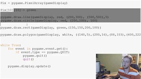 Pygame Python Game Development Tutorial 44 Drawing More Stuff
