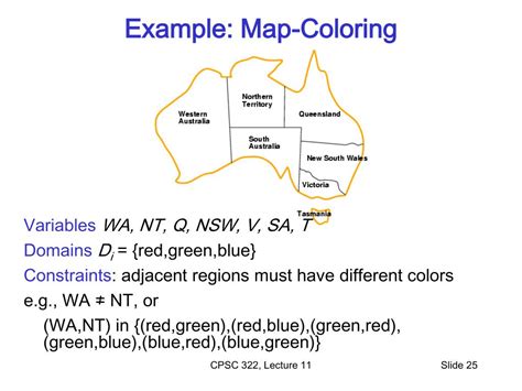Ppt Constraint Satisfaction Problems Csps Introduction Computer Science Cpsc322 Lecture 11