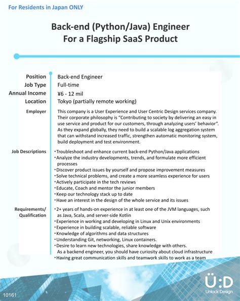 Unlock Design On Linkedin Jobopportunity It Engineer Backend