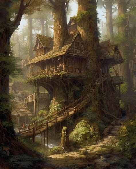 Forest Hideout By Bouzuki On Deviantart