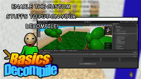 Basics Decompile Demo Modding Tool For Baldis Basics Baldi Modding