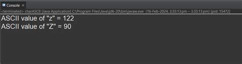 How To Get The Ascii Value Of A Character In Java