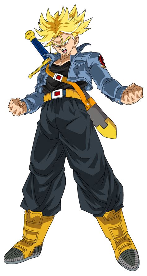 Ssj Future Trunks Manga Colors By Majorleaguegamintrap On Deviantart