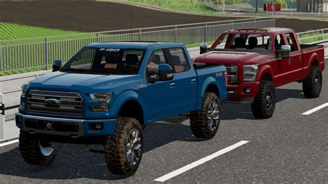 2016 Ford F 150 And F 350 V10 Fs22 Mod Farming Simulator 22 Mod