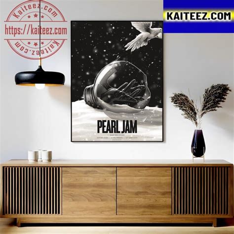Pearl Jam Concert Poster For Pearl Jam In St Paul Minnesota September 2