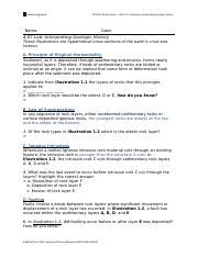 4 07 Interpreting Geology 3 Docx Graded Assignment SCI112A Earth Science Unit 4 0 7