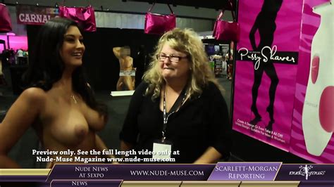 Scarlett Morgan At The Brisbane Sex Show