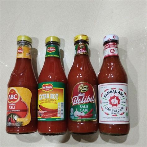Jual Saus Sambal Botol Kaca Shopee Indonesia