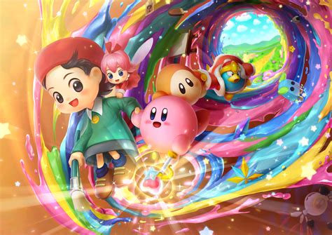 Kirby Waddle Dee King Dedede Adeleine Ribbon And 3 More Kirby And