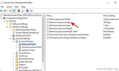 How To Change Or Disable Password Expiration On Domain 2012 2016 WinTips Org