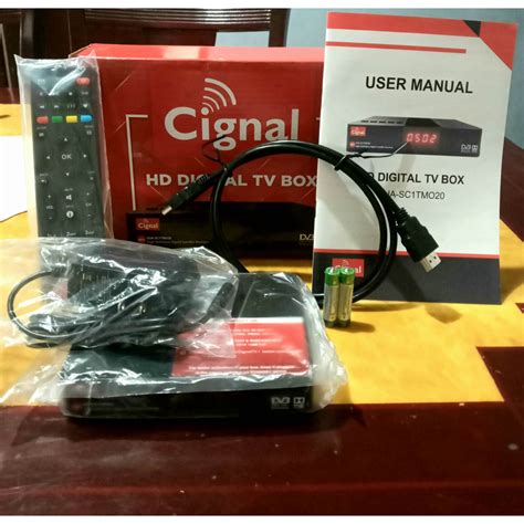Cignal Box HD Box Only Shopee Philippines