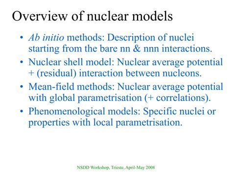 Ppt Nuclear Structure I Single Particle Models Powerpoint