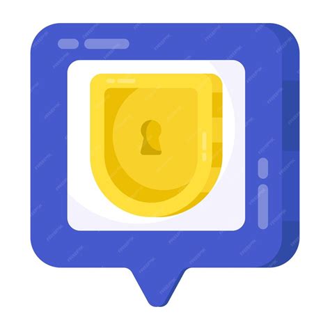 Premium Vector Conceptual Flat Design Icon Of Encrypted Message