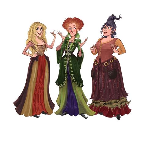 Sanderson Sisters Png Halloween Png Hocus Pocus Png Sa Inspire