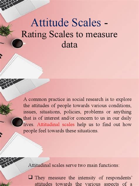 Attitudinal Scales Pdf Level Of Measurement Attitude Psychology
