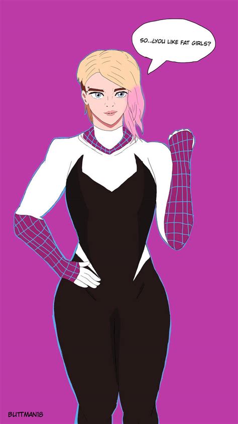 Spider Gwen Weight Gain Sequence Part 1 By Buttman18 On Deviantart