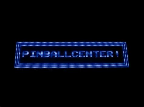 Dot Matrix X LED Display Blue