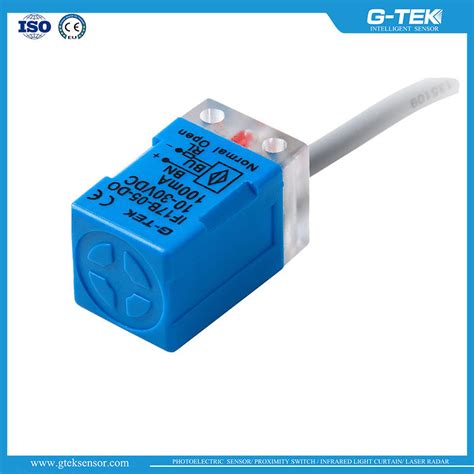 Ip67 Rectangular Shape Plastic Metal Detector Inductive Smart Proximity Switch Pnp Sensor