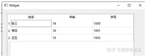 Qt之qtablewidget控件 知乎