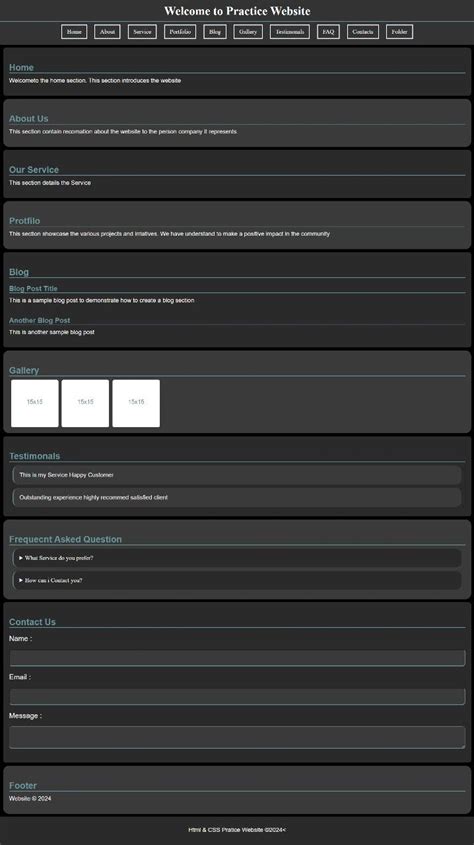 Ayesha Siddiqui On Linkedin 🌟 Excited To Share My Css Project 🌟 🚀 Im Thrilled To Announce The