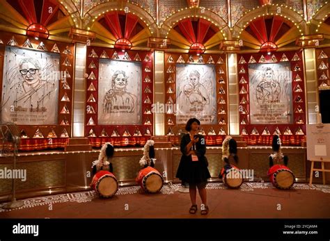 The Bengali Community Big Festival Durga Puja Fantastic Decoration To