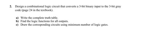 Solved Design The Following Logic Circuits Using Only The Chegg