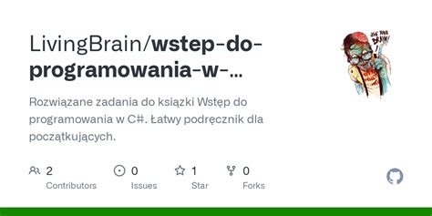 Github Livingbrainwstep Do Programowania W Csharp Zadania