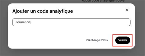 Créer Modifier Ou Supprimer Un Code Analytique Sur Swile Travel Aide