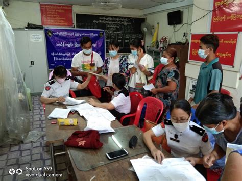 သင်္ဃန်းကျွန်းမြို့နယ်၌ ပန်းခင်းစီမံချက်ဖြင့် အိမ်ထောင်စုလူဦးရေစာရင်းနှင့် နိုင်ငံသားစိစစ်ရေးကတ