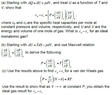 Maxwell Relations Physics Forums