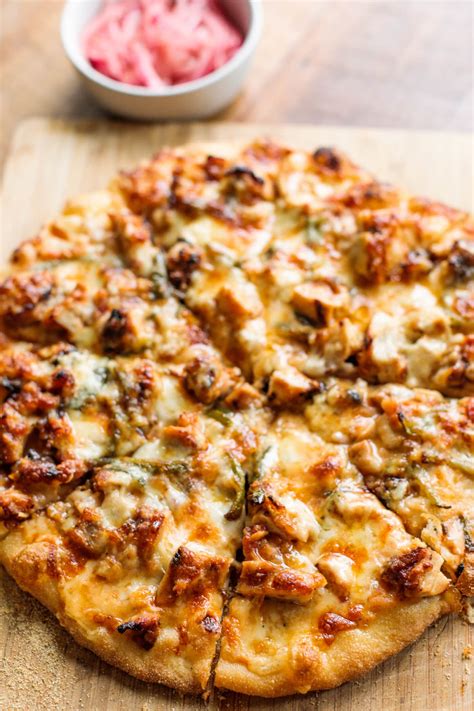 Homemade Bbq Chicken Pizza Reluctant Entertainer