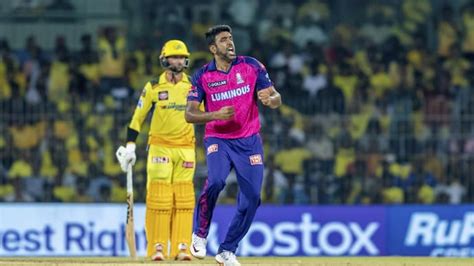 Csk Vs Rr R Ashwin Flummoxed Over Umpires Call During Tense Chennai Super Kings Chase At