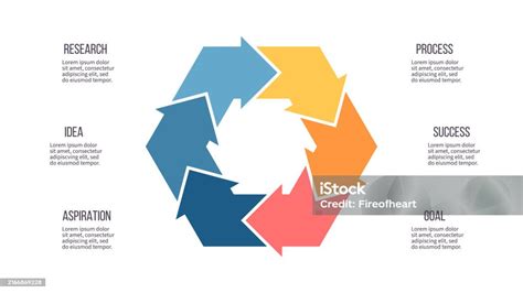 비즈니스 인포그래픽 템플릿입니다 6단계 옵션 섹션이 있는 육각형 벡터 차트 0명에 대한 스톡 벡터 아트 및 기타 이미지 0명 6 개념 Istock