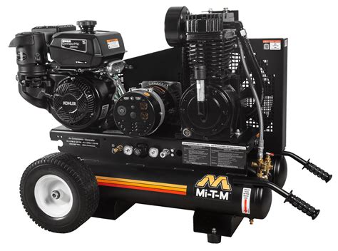 Two Stage Combination Air Compressor And Generator Compressorgenerator