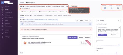 Auth Page Flashes Error Page In Ui Then Redirects To Expected Page · Issue 39070 · Getsentry