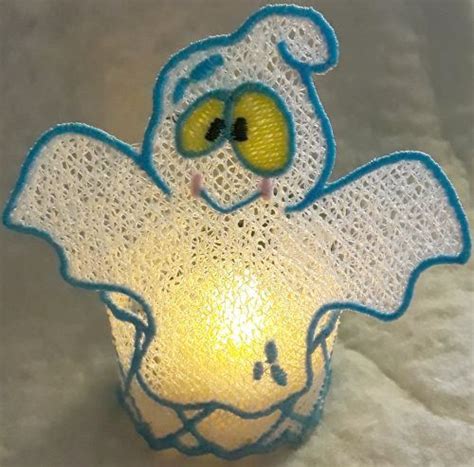 CSS583 FSL Halloween Tealights C Some Stitches