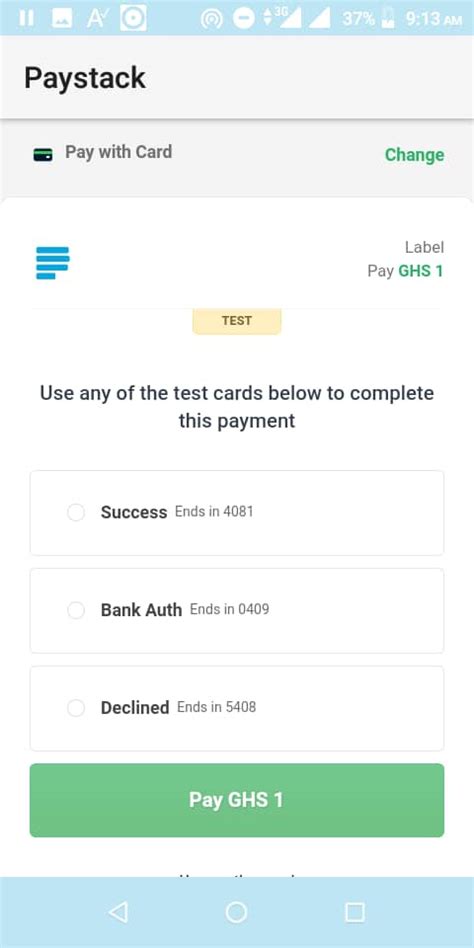 Paystack B4a Android Library B4x Programming Forum