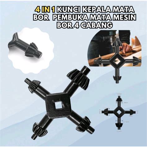 Jual Kunci Bor 4 Sisi Shopee Indonesia