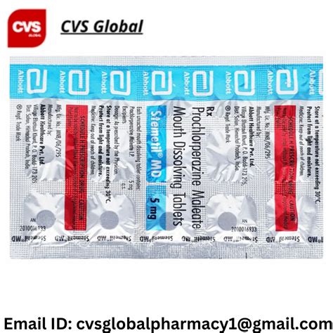 Stemetil Md Tablet 5 Mg At ₹ 157box In Nagpur Id 2851797442273