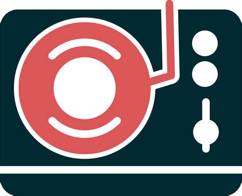 Record Player Vector Icon 19790551 Vector Art At Vecteezy