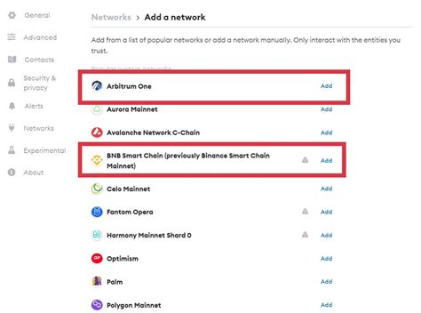 Hướng Dẫn Cách Thêm Các Mạng Vào Ví Metamask