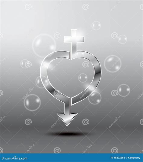 Concept Of Sex Icon With Blubble Stock Vector Illustration Of Header Artwork