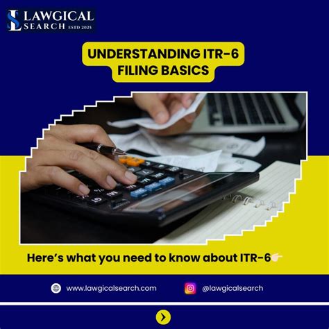 “itr 6 Filing Guide For Ay 2025 26 Eligibility Tax Rates Mat And Audit Explained” Lawgical Search