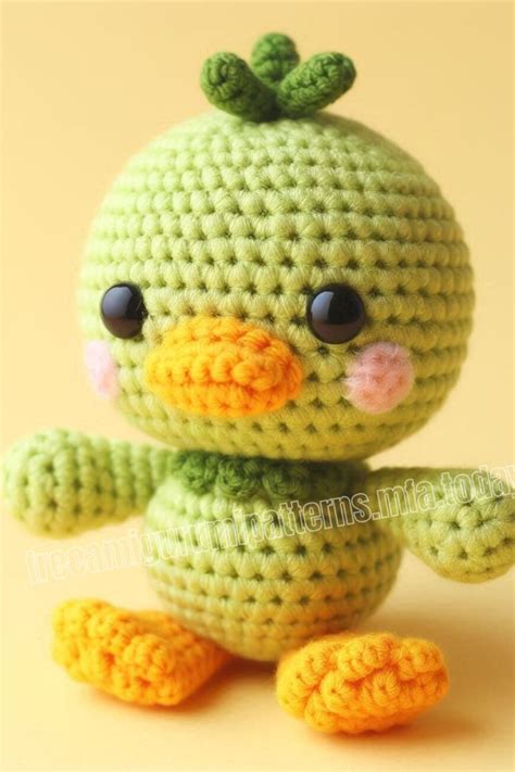 Amigurumi Crochet Psyduck Free Pattern 1 Free Amigurumi Patterns