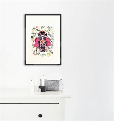 Printable Bug Wall Art Instant Download Bug Poster Entomology Print