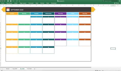 Entry By SirMike For Build A Simple Excel Calendar With Details
