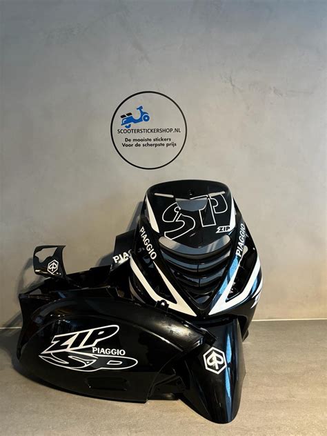 Piaggio Zip Sticker Piaggio Zip Stickerset Scooterstickers Full